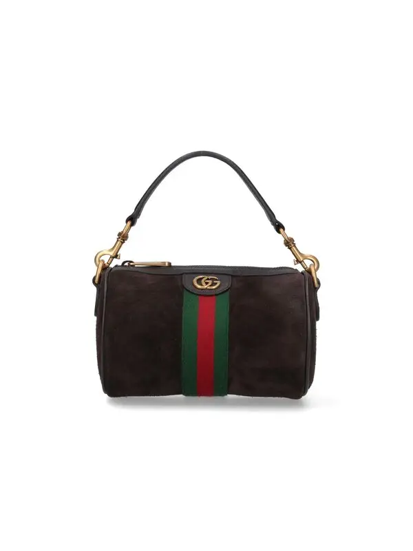 Gucci Ophidia Mini Crossbody Bag - Brown