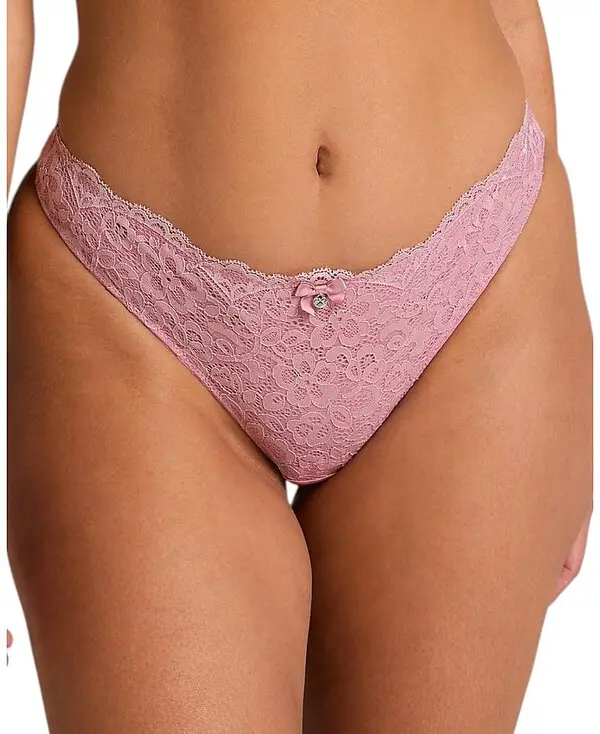 Hunkemoller Marine Thong - Lilas
