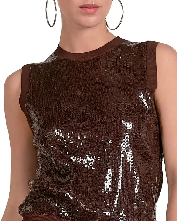Elan Sequinned Tank Top