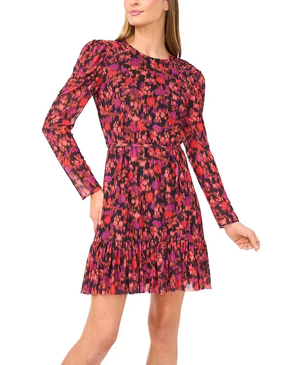 CECE DUPRAZ Tie Waist Mini Dress