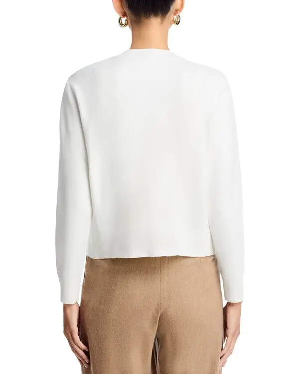 SIONI Embellished Snap Front Cardigan