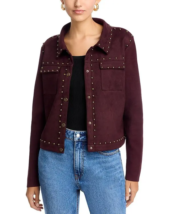 SIONI Faux Suede Jacket