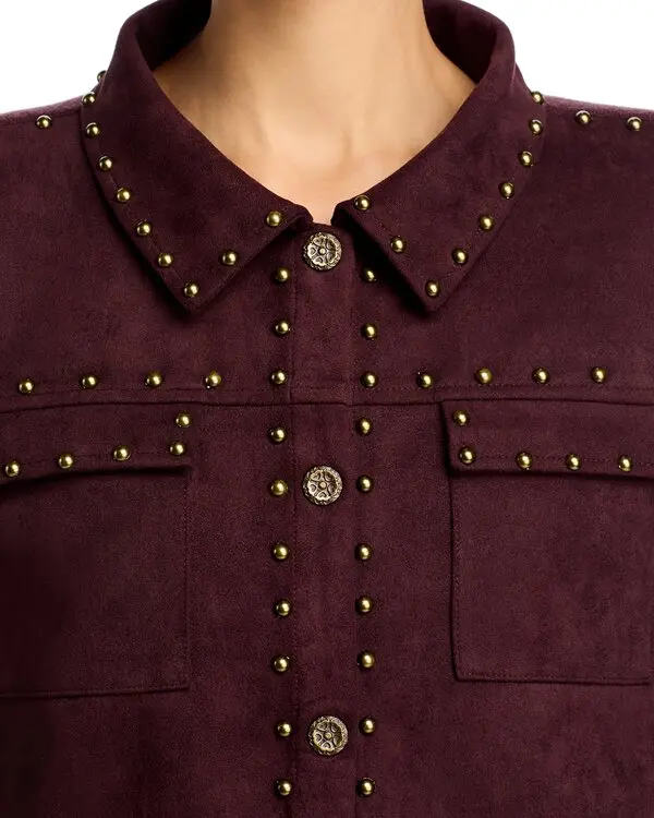 SIONI Faux Suede Jacket