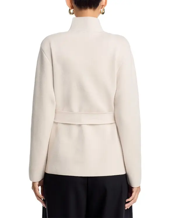 SIONI Belted Toggle Cardigan