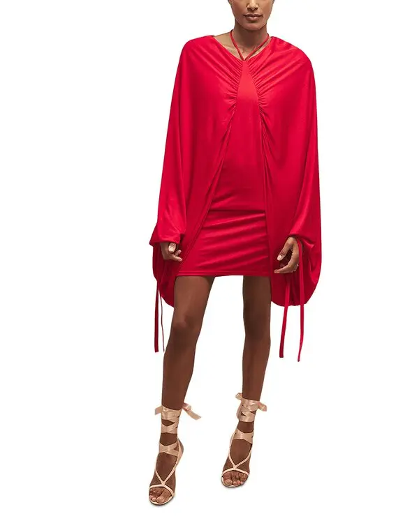 REISS Jete Batwing Mini Dress