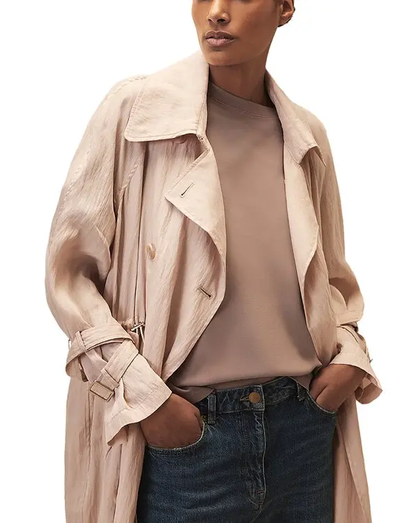 REISS Marianna Lightweight Mac Coat