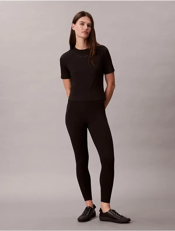 Calvin Klein Soft Sport 7/8 Leggings - Black