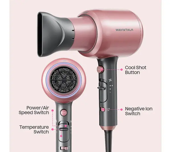 WAVYTALK Blown Away Ionic Hair Dryer