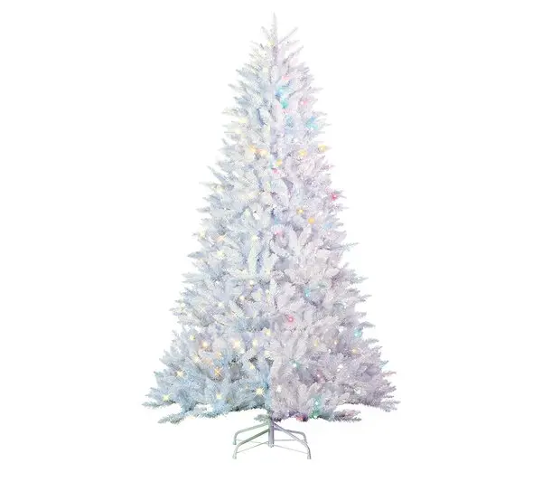 STERLING 9 Ft Prelit White Parkview Pine Christmas Tree Co - One-color