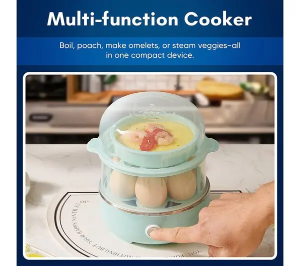 ELITE Cuisine Automatic Easy Egg Cooker, 14 Egg