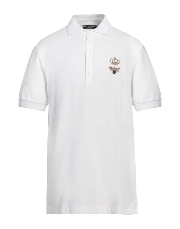 Dolce & Gabbana Polo Shirt Size Cotton - White