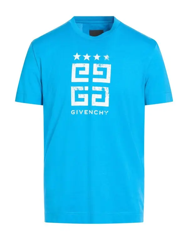 Givenchy T-shirt Size Cotton - Blue