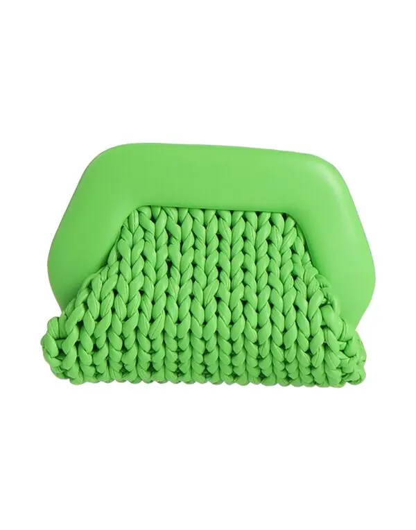 THEMOIRE Clutch With Detachable Shoulder Strap - Green