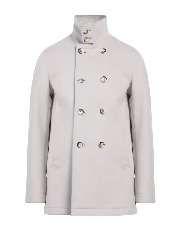 Herno Light Wool And Cashmere Double-breasted Coat