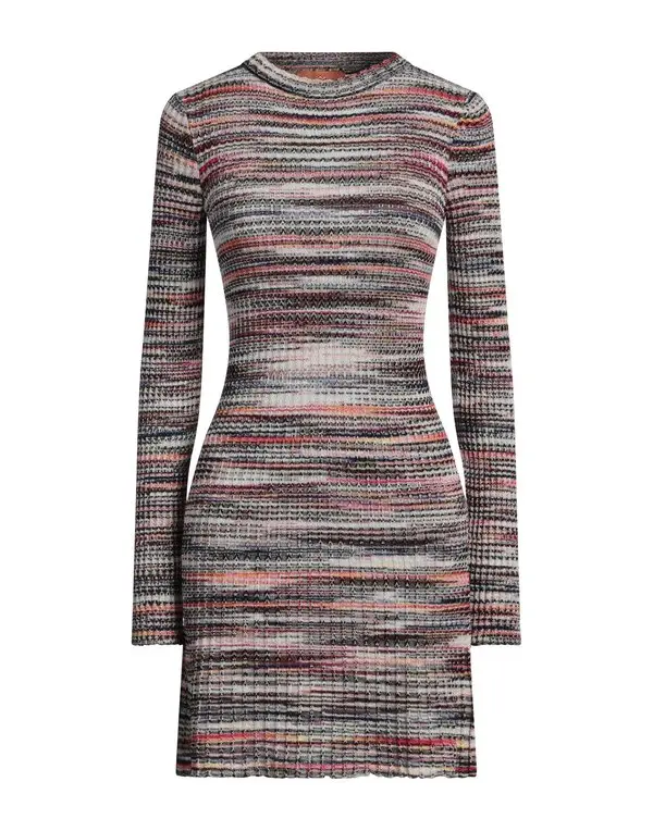 Missoni Viscose Wool Mini Dress - Pink