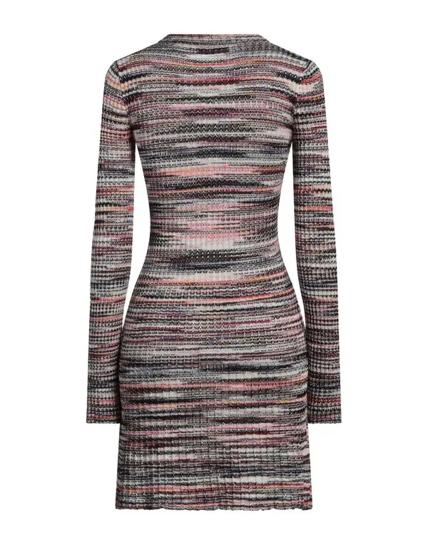 Missoni Viscose Wool Mini Dress - Pink