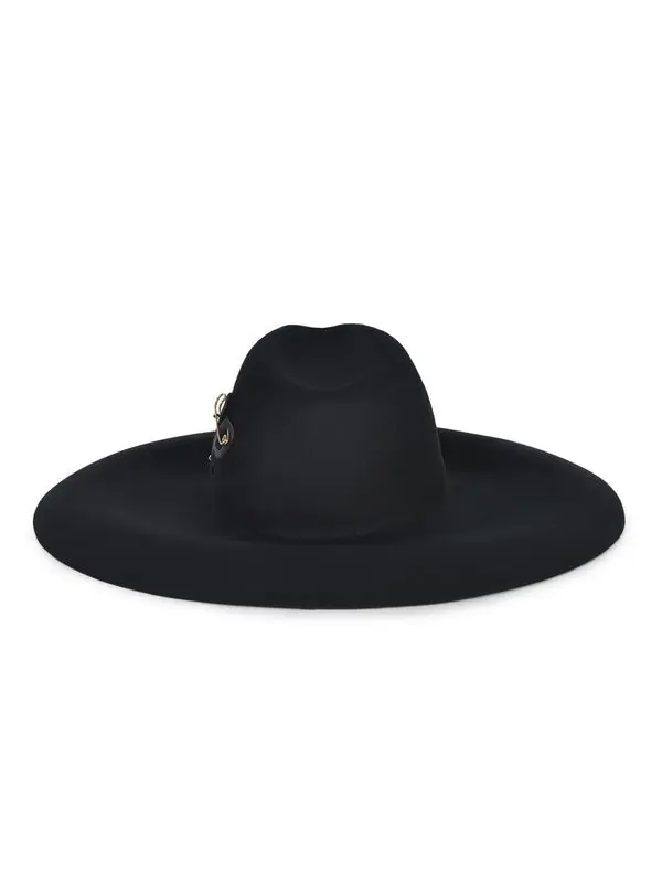 FILIPPO CATARZI Los Angeles' Hat - Black