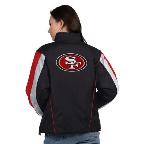 STARTER San Francisco 49ers Thursday Night Gridiron Half-zip Jacket