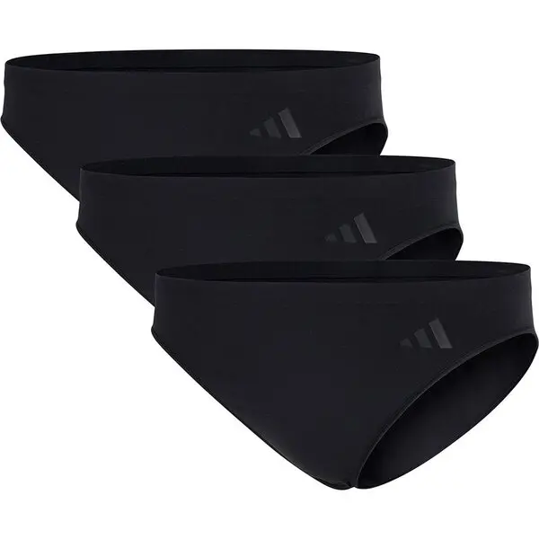 ADIDAS ORIGINALS Set Of 3 Bikini Briefs - Black