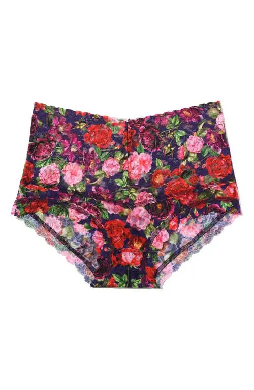 Hanky Panky Printed Lace Boyshorts - Winters Tale