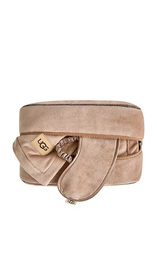 UGG HOME Raegan Travel Set In Brown