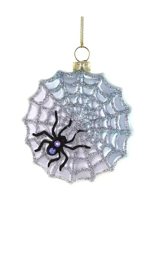 CODY FOSTER & CO Spider Web Ornament In Metallic Silver - N,a