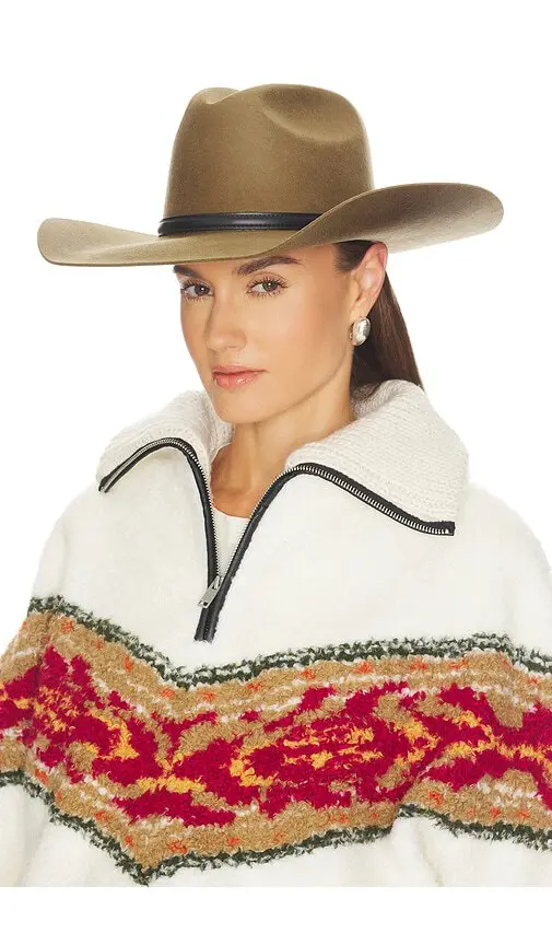 Janessa Leoné Nash Fedora Hat - Camel