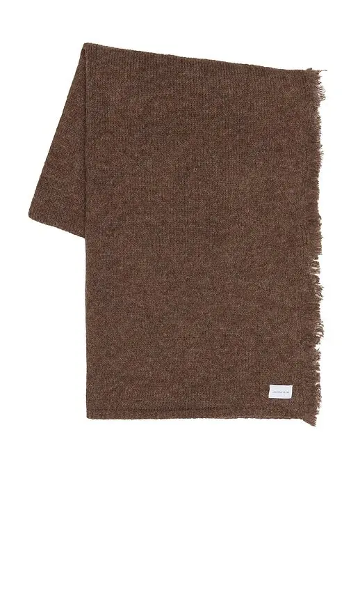 Janessa Leoné Blanket Scarf In Brown - Dark Brown