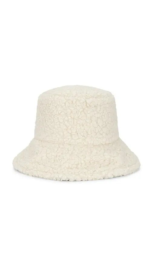 Hat Attack Reversible Sherpa Bucket Hat - Natural