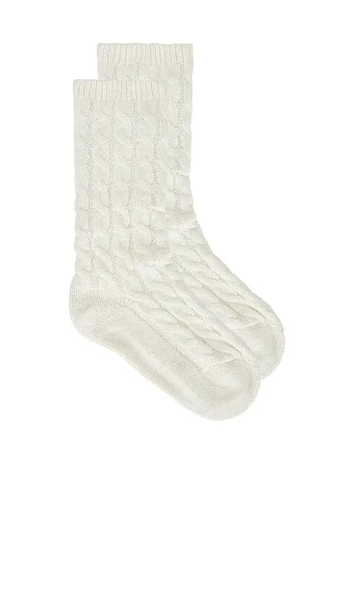Eberjey Cozy Sock - Ivory