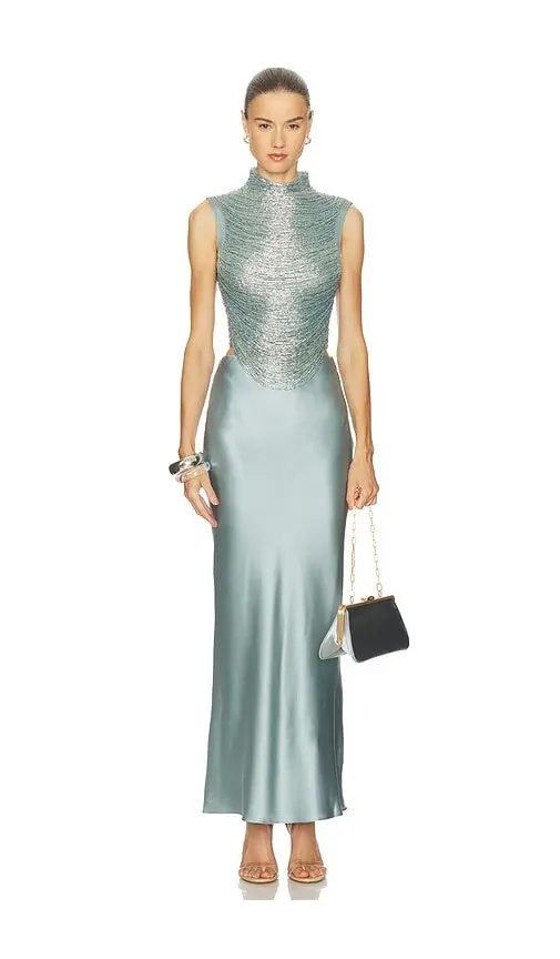 Cult Gaia Taraji Sleeveless Top - Celadon
