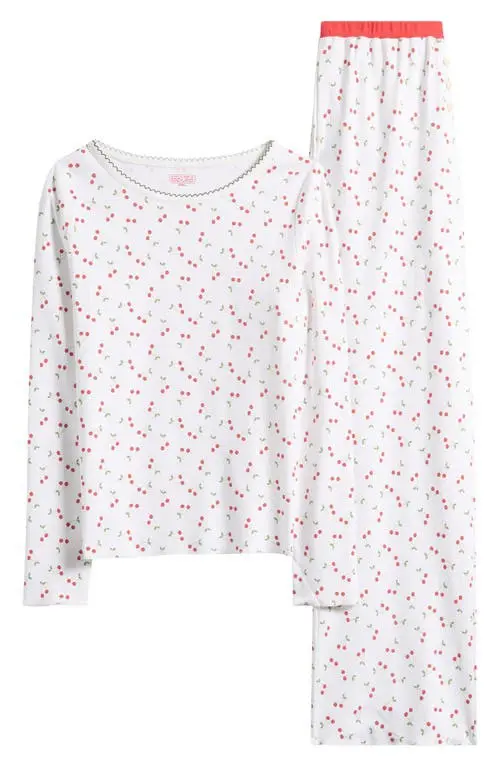 COZYLAND Ellie Print Pima Cotton Pajamas