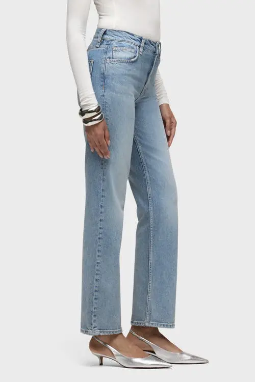 Hudson Jeans Remi High-rise Straight Jean - Spritzer