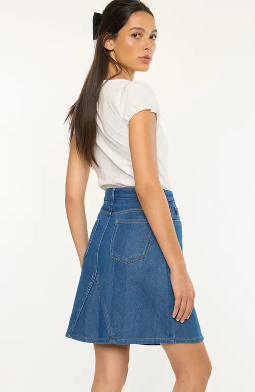 KANCAN Trina High-rise Denim Skirt