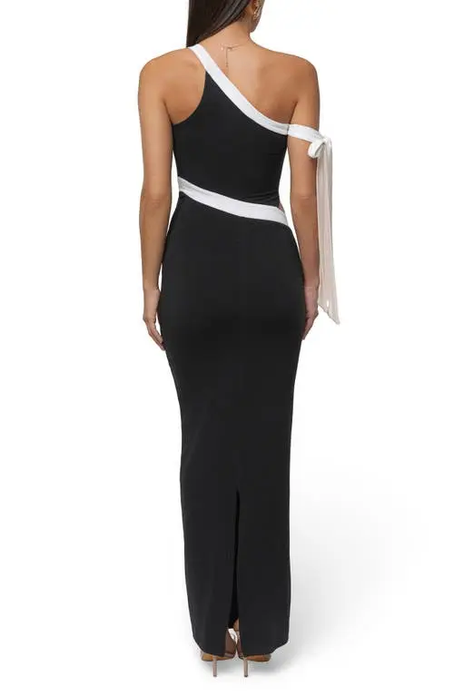 Jluxlabel Jorden Asymmetric Body-Con Dress - Black | Editorialist