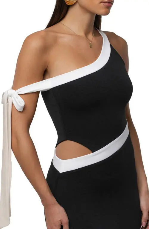 JLUXLABEL Jorden Asymmetric Body-con Dress