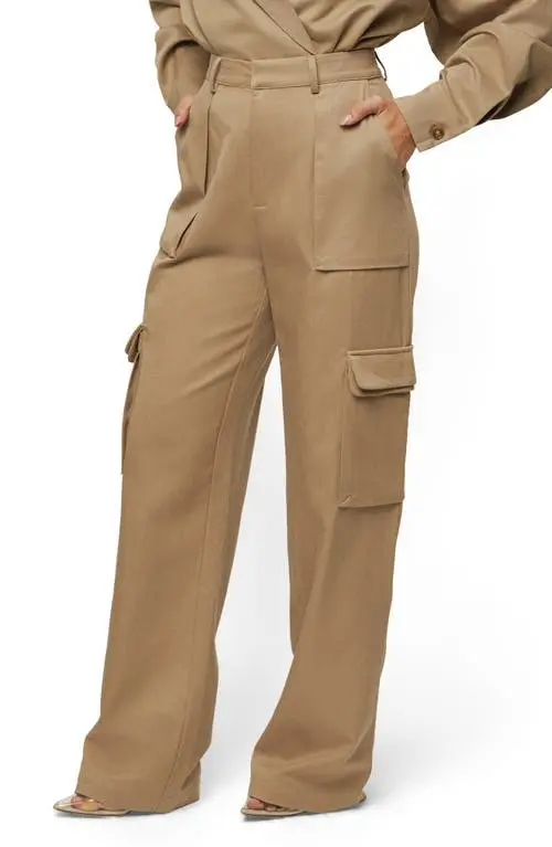 JLUXLABEL Sculpted High-waist Cargo Trousers