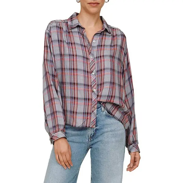 Bella Dahl Woven Plaid Shirt