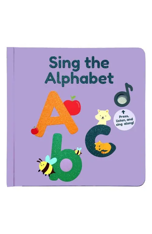 CALIS BOOKS Sing The Alphabet' Sing-along Board Book - Violet