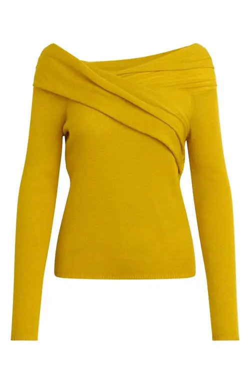 FAVORITE DAUGHTER Charmed One-shoulder Merino Wool Top