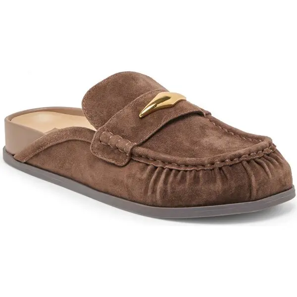 Dolce Vita Jodero Loafer Mule - Dark Brown Sueded