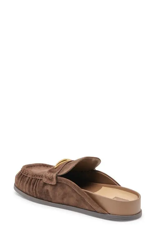 Dolce Vita Jodero Loafer Mule - Dark Brown Sueded