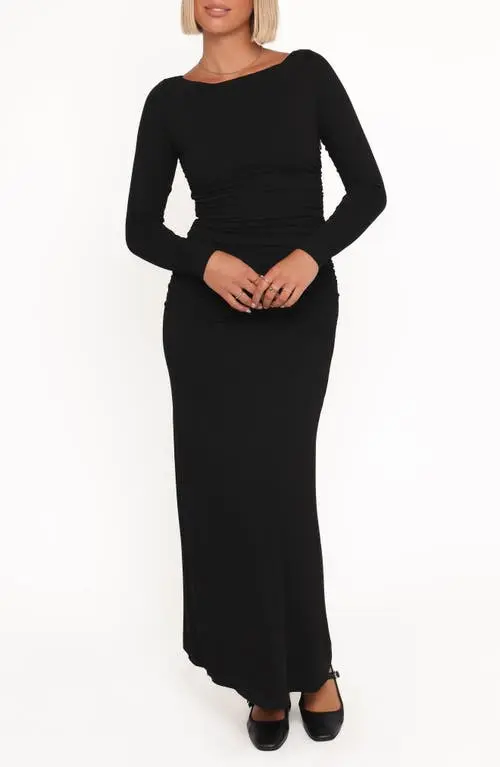 PETAL & PUP Warren Long Sleeve Maxi Dress