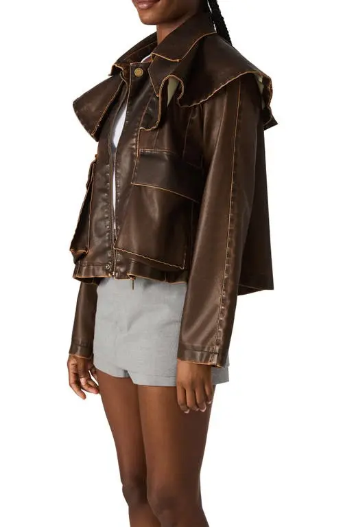 Steve Madden Faux Leather Jacket