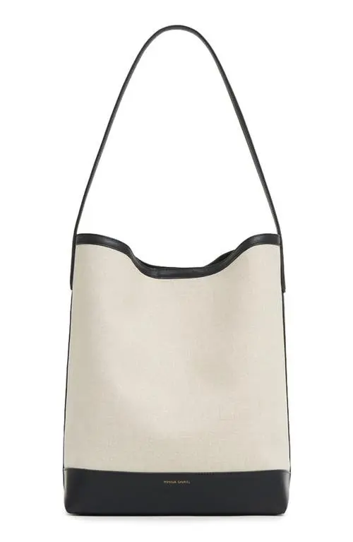 MANSUR GAVRIEL Everyday Cabas Canvas & Leather Hobo Bag