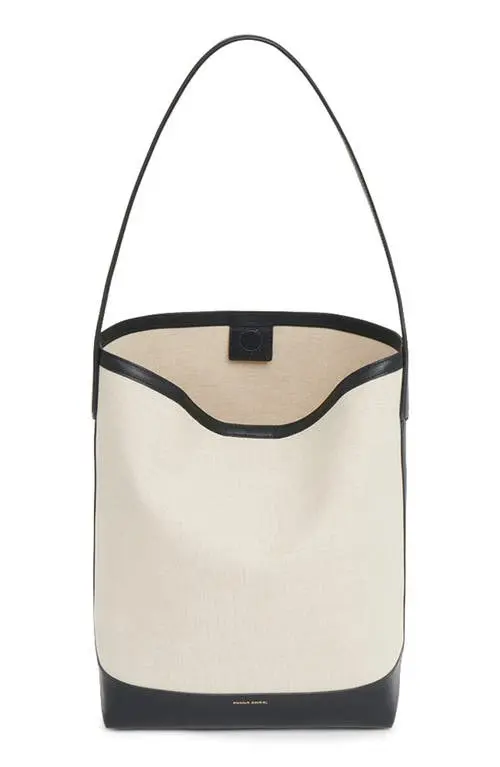 MANSUR GAVRIEL Everyday Cabas Canvas & Leather Hobo Bag