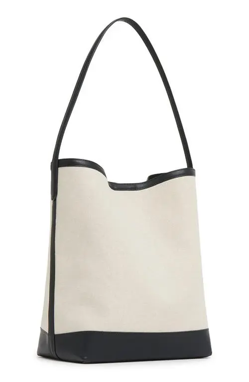 MANSUR GAVRIEL Everyday Cabas Canvas & Leather Hobo Bag