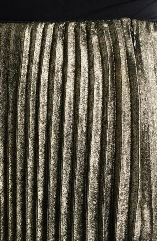 MARGARET O'LEARY Pleated Midi Skirt