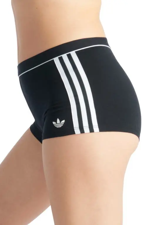 ADIDAS ORIGINALS 3-stripes Boyshorts - Black
