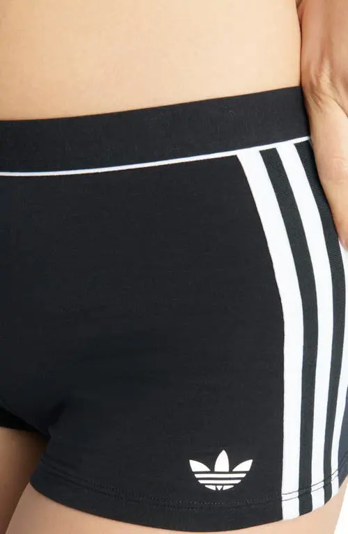 ADIDAS ORIGINALS 3-stripes Boyshorts - Black